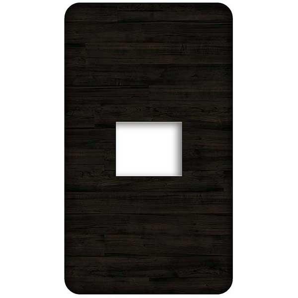 パナソニック 【フルカラー(モダン)プレート】1連 コンセントプレート スイッチプレート 交換 プレミアムウッド 木目調柄 (ダークブラウン) 48番 : CASEMAKER - 通販 ...