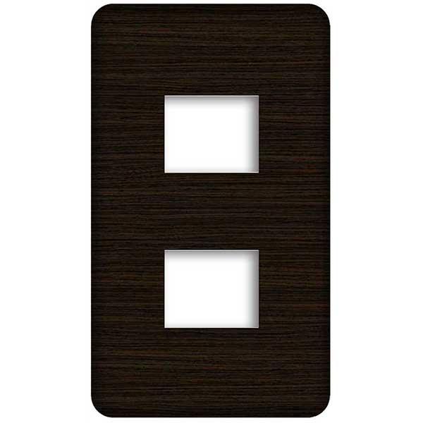 パナソニック 【フルカラー(モダン)プレート】1連 コンセントプレート スイッチプレート 交換 プレミアムウッド 木目調柄 (ダークブラウン) 49番 : CASEMAKER - 通販 ...