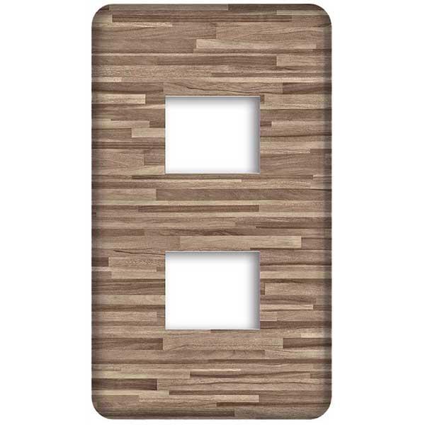 パナソニック 【フルカラー(モダン)プレート】1連 コンセントプレート スイッチプレート プレミアムウッド 木目調柄 (グレー) 33番 : CASEMAKER - 通販 - Yahoo!ショッピング