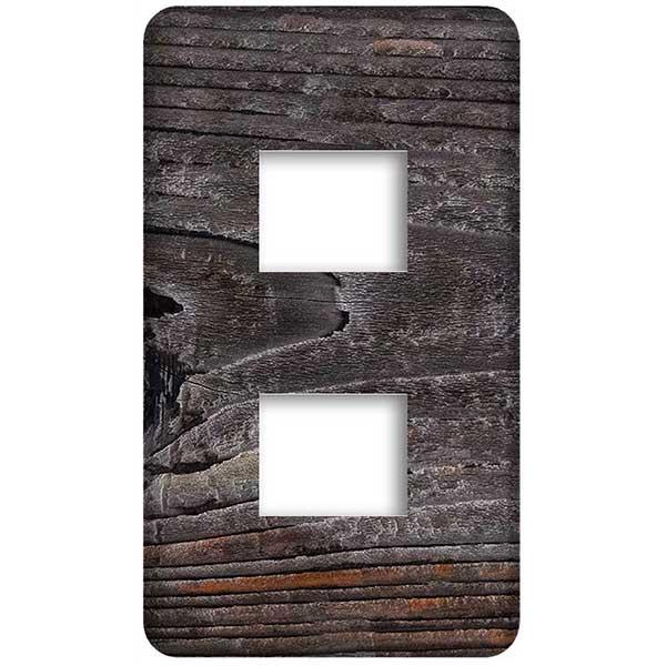 パナソニック 【フルカラー(モダン)プレート】1連 コンセントプレート スイッチプレート プレミアムウッド 木目調柄 (グレー) 42番 : CASEMAKER - 通販 - Yahoo!ショッピング