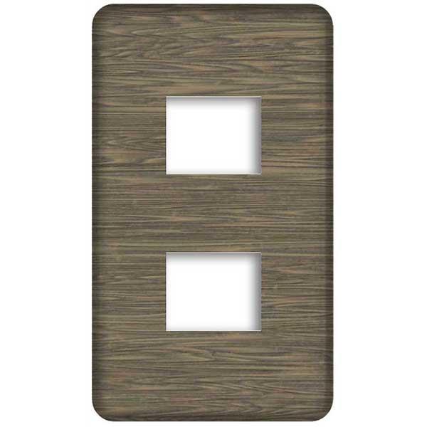 パナソニック 【フルカラー(モダン)プレート】1連 コンセントプレート スイッチプレート プレミアムウッド 木目調柄 (グレー) 46番 : CASEMAKER - 通販 - Yahoo!ショッピング