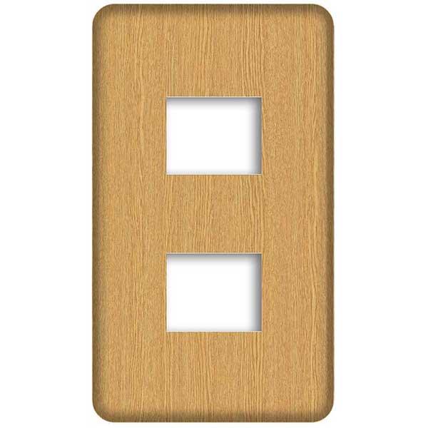 パナソニック 【フルカラー(モダン)プレート】1連 コンセントプレート スイッチプレート 交換 プレミアムウッド 木目調柄 (ライトベージュ) 33番 : CASEMAKER - 通販 ...