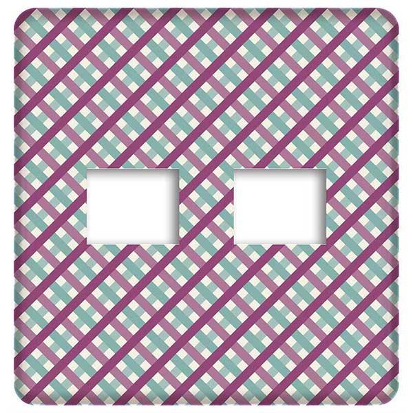 パナソニック 【フルカラー(モダン)プレート】2連 コンセントプレート スイッチプレート チェック柄 08番 : CASEMAKER - 通販 - Yahoo!ショッピング