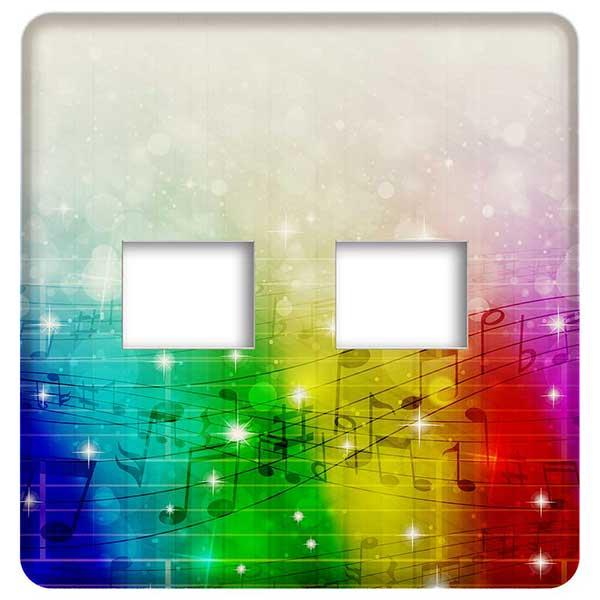 パナソニック 【フルカラー(モダン)プレート】2連 コンセントプレート スイッチプレート カラフル柄 50番 : CASEMAKER - 通販 - Yahoo!ショッピング