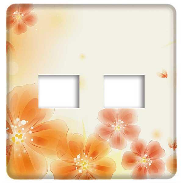 パナソニック 【フルカラー(モダン)プレート】2連 コンセントプレート スイッチプレート 花柄 (クラシック) 32番 : CASEMAKER - 通販 - Yahoo!ショッピング