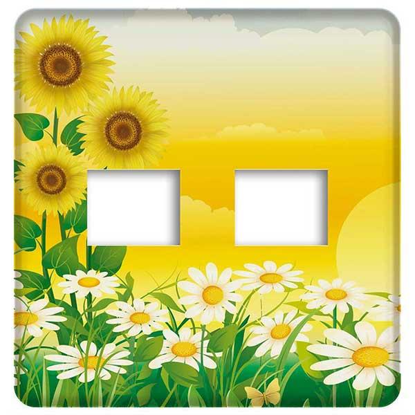 パナソニック 【フルカラー(モダン)プレート】2連 コンセントプレート スイッチプレート 花柄 (クラシック) 36番 : CASEMAKER - 通販 - Yahoo!ショッピング