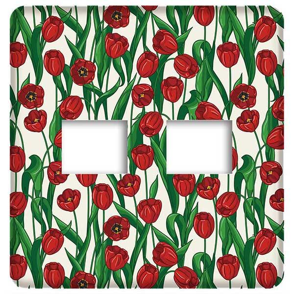 パナソニック 【フルカラー(モダン)プレート】2連 コンセントプレート スイッチプレート 花柄 (エレガント) 26番 : CASEMAKER - 通販 - Yahoo!ショッピング