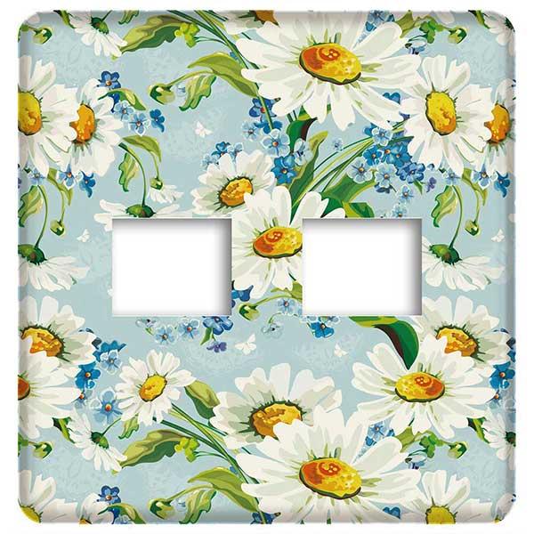 パナソニック 【フルカラー(モダン)プレート】2連 コンセントプレート スイッチプレート 花柄 (エレガント) 42番 : CASEMAKER - 通販 - Yahoo!ショッピング