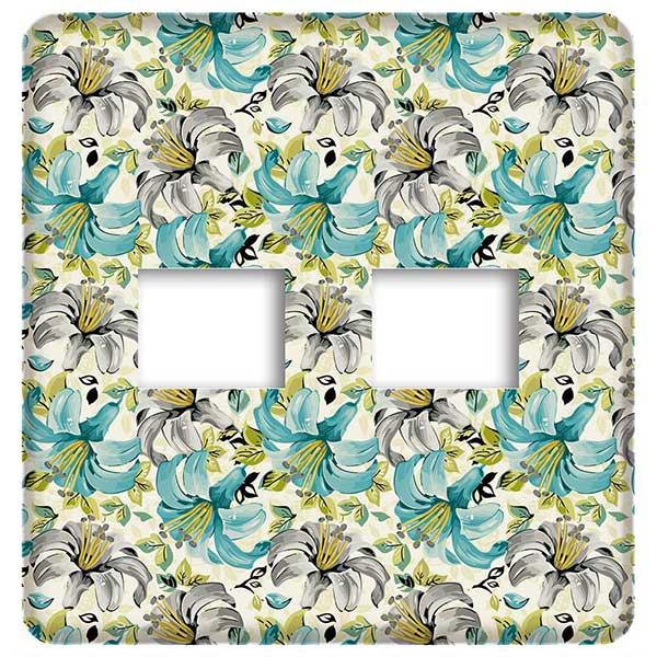 パナソニック 【フルカラー(モダン)プレート】2連 コンセントプレート スイッチプレート 花柄 (エレガント) 43番 : CASEMAKER - 通販 - Yahoo!ショッピング