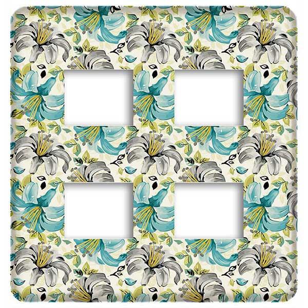 パナソニック 【フルカラー(モダン)プレート】2連 コンセントプレート スイッチプレート 花柄 (エレガント) 43番 : CASEMAKER - 通販 - Yahoo!ショッピング