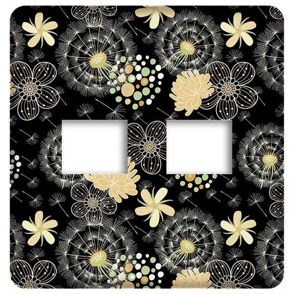 パナソニック 【フルカラー(モダン)プレート】2連 コンセントプレート スイッチプレート 花柄 (エレガント) 50番 : CASEMAKER - 通販 - Yahoo!ショッピング