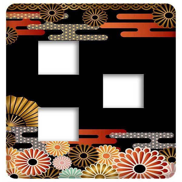 パナソニック 【フルカラー(モダン)プレート】2連 コンセントプレート スイッチプレート 和調柄 (和柄 日本風柄) 22番 : CASEMAKER - 通販 - Yahoo!ショッピング