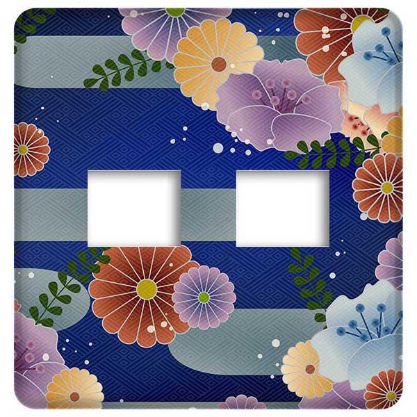 パナソニック 【フルカラー(モダン)プレート】2連 コンセントプレート スイッチプレート 和調柄 (和柄 日本風柄) 28番 : CASEMAKER - 通販 - Yahoo!ショッピング