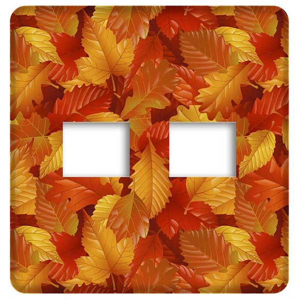 パナソニック 【フルカラー(モダン)プレート】2連 コンセントプレート スイッチプレート 葉柄 リーフ柄 28番 : CASEMAKER - 通販 - Yahoo!ショッピング