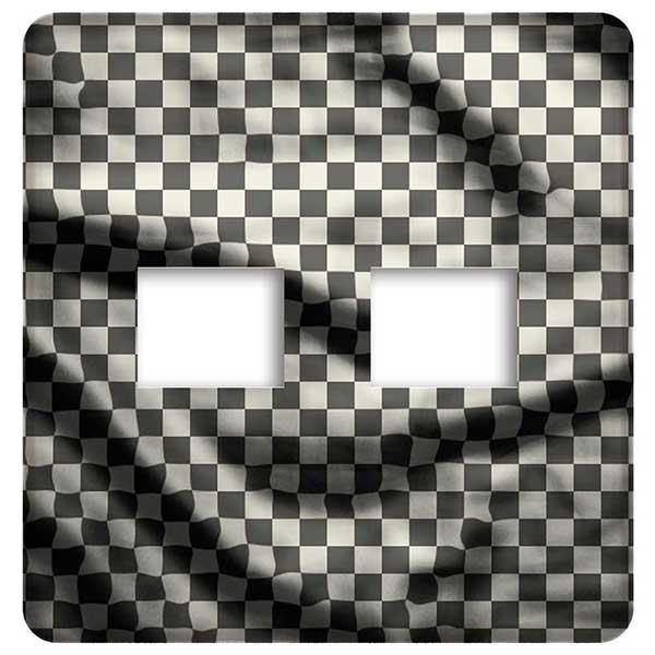 パナソニック 【フルカラー(モダンプレート)タイプ】コンセントカバー スイッチカバー 2連 プレート 交換 DIY メタル調柄 25番 :modan2-metal25:CASEMAKER ...