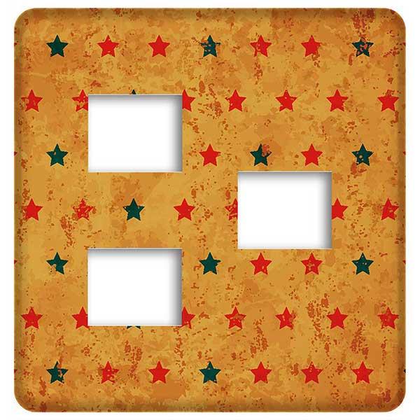 パナソニック 【フルカラー(モダン)プレート】2連 コンセントプレート スイッチプレート 星柄 24番 : CASEMAKER - 通販 - Yahoo!ショッピング