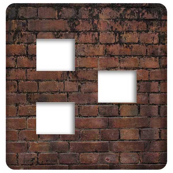 パナソニック 【フルカラー(モダン)プレート】2連 コンセントプレート スイッチプレート 石目調 (レンガ柄) 47番 : CASEMAKER - 通販 - Yahoo!ショッピング