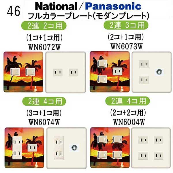 パナソニック 【フルカラー(モダン)プレート】2連 コンセントプレート スイッチプレート サマー柄 46番 : CASEMAKER - 通販 - Yahoo!ショッピング