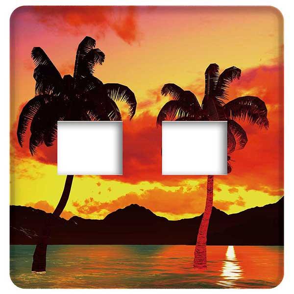 パナソニック 【フルカラー(モダン)プレート】2連 コンセントプレート スイッチプレート サマー柄 46番 : CASEMAKER - 通販 - Yahoo!ショッピング