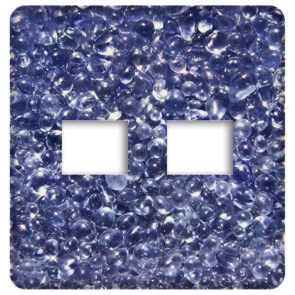 パナソニック 【フルカラー(モダン)プレート】2連 コンセントプレート スイッチプレート キラキラ柄 (雫) 12番 : CASEMAKER - 通販 - Yahoo!ショッピング