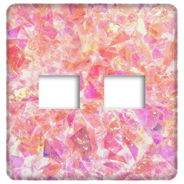パナソニック 【フルカラー(モダン)プレート】2連 コンセントプレート スイッチプレート キラキラ柄 (ジュエリー) 04番 : CASEMAKER - 通販 - Yahoo!ショッピング