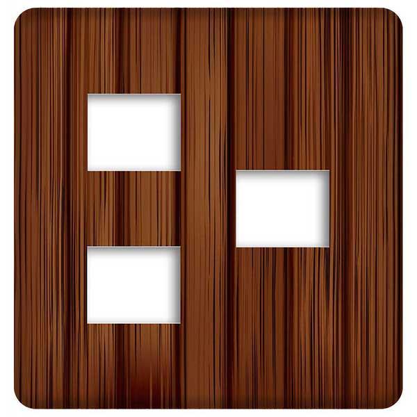 パナソニック 【フルカラー(モダン)プレート】2連 コンセントプレート スイッチプレート プレミアムウッド 木目調柄 (ブラウン) 11番 : CASEMAKER - 通販 - Yahoo ...