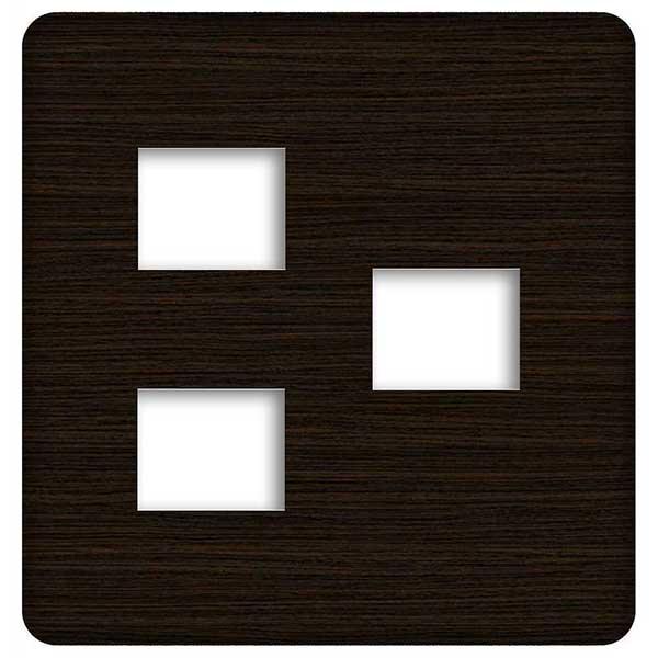 パナソニック 【フルカラー(モダン)プレート】2連 コンセントプレート スイッチプレート 交換 プレミアムウッド 木目調柄 (ダークブラウン) 49番 : CASEMAKER - 通販 ...