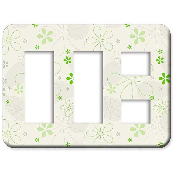 パナソニック 【フルカラー(モダン)プレート】3連 コンセントプレート スイッチプレート 花柄 (キュート) 04番 : modan3-flower-cu04 : CASEMAKER - 通販 ...