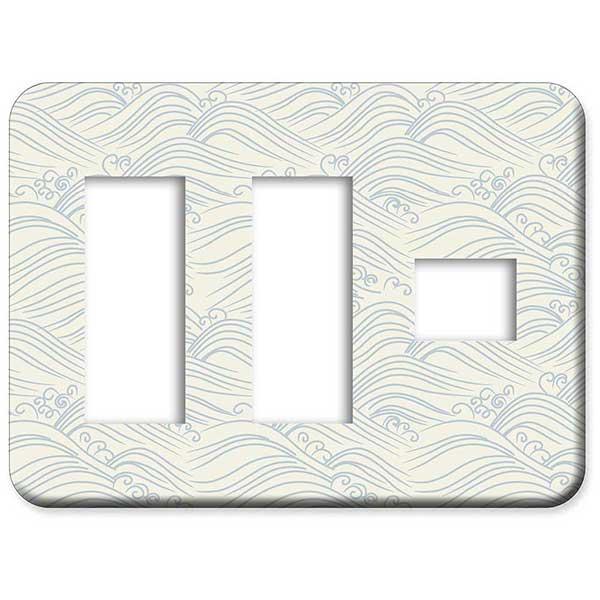 パナソニック 【フルカラー(モダン)プレート】3連 コンセントプレート スイッチプレート 和調柄 (和柄 和風柄) 04番 : CASEMAKER - 通販 - Yahoo!ショッピング