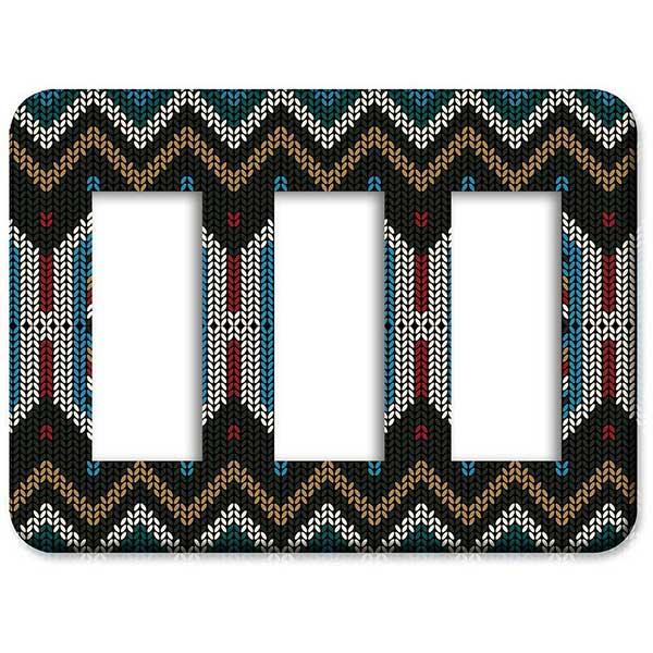 パナソニック 【フルカラー(モダン)プレート】3連 コンセントプレート スイッチプレート ネイティブアメリカン柄 30番 : CASEMAKER - 通販 - Yahoo!ショッピング