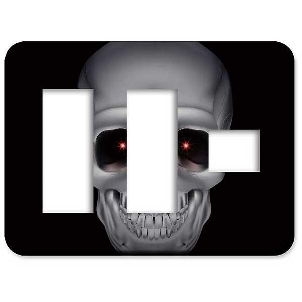 パナソニック 【フルカラー(モダン)プレート】3連 コンセントプレート スイッチプレート ドクロ柄 34番 : CASEMAKER - 通販 - Yahoo!ショッピング