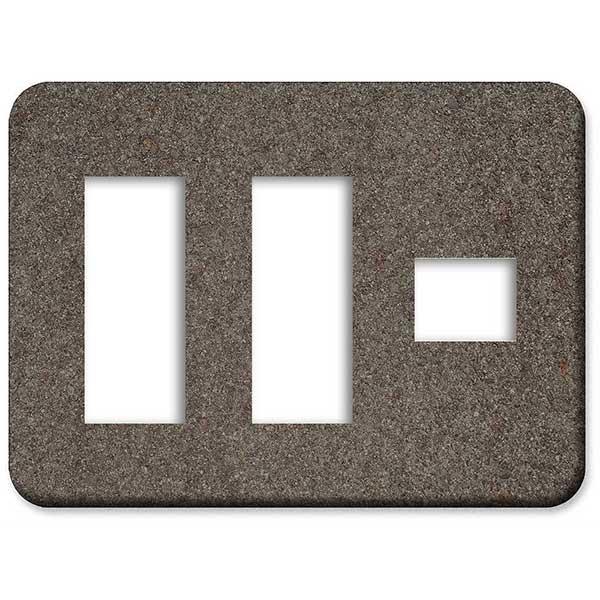 パナソニック 【フルカラー(モダン)プレート】3連 コンセントプレート スイッチプレート 石目調 (タイル柄) 18番 : CASEMAKER - 通販 - Yahoo!ショッピング