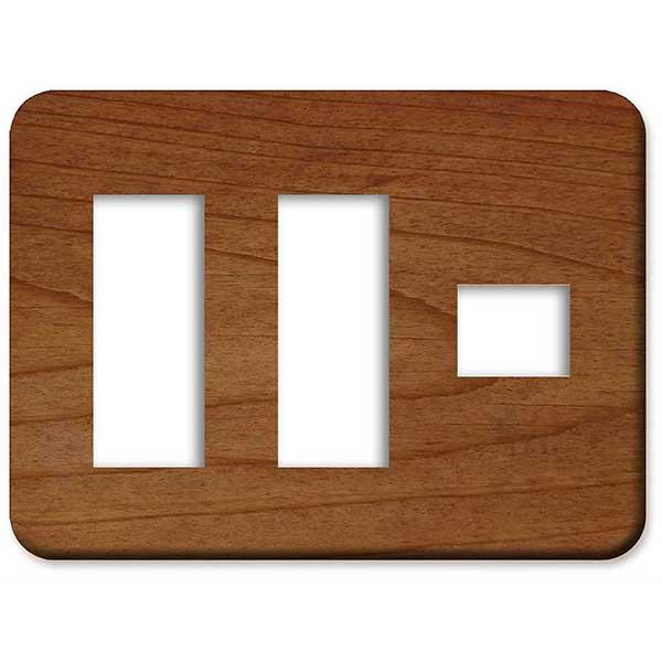 パナソニック 【フルカラー(モダン)プレート】3連 コンセントプレート スイッチプレート プレミアムウッド 木目調柄 (ベージュ) 10番 : CASEMAKER - 通販 - Yahoo ...