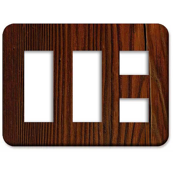 パナソニック 【フルカラー(モダン)プレート】3連 コンセントプレート スイッチプレート プレミアムウッド 木目調柄 (ブラウン) 12番 : CASEMAKER - 通販 - Yahoo ...