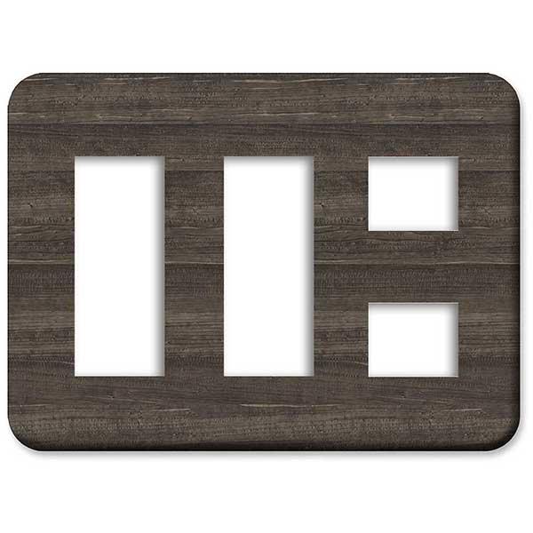 パナソニック 【フルカラー(モダン)プレート】3連 コンセントプレート スイッチプレート プレミアムウッド 木目調柄 (グレー) 45番 : CASEMAKER - 通販 - Yahoo!ショッピング