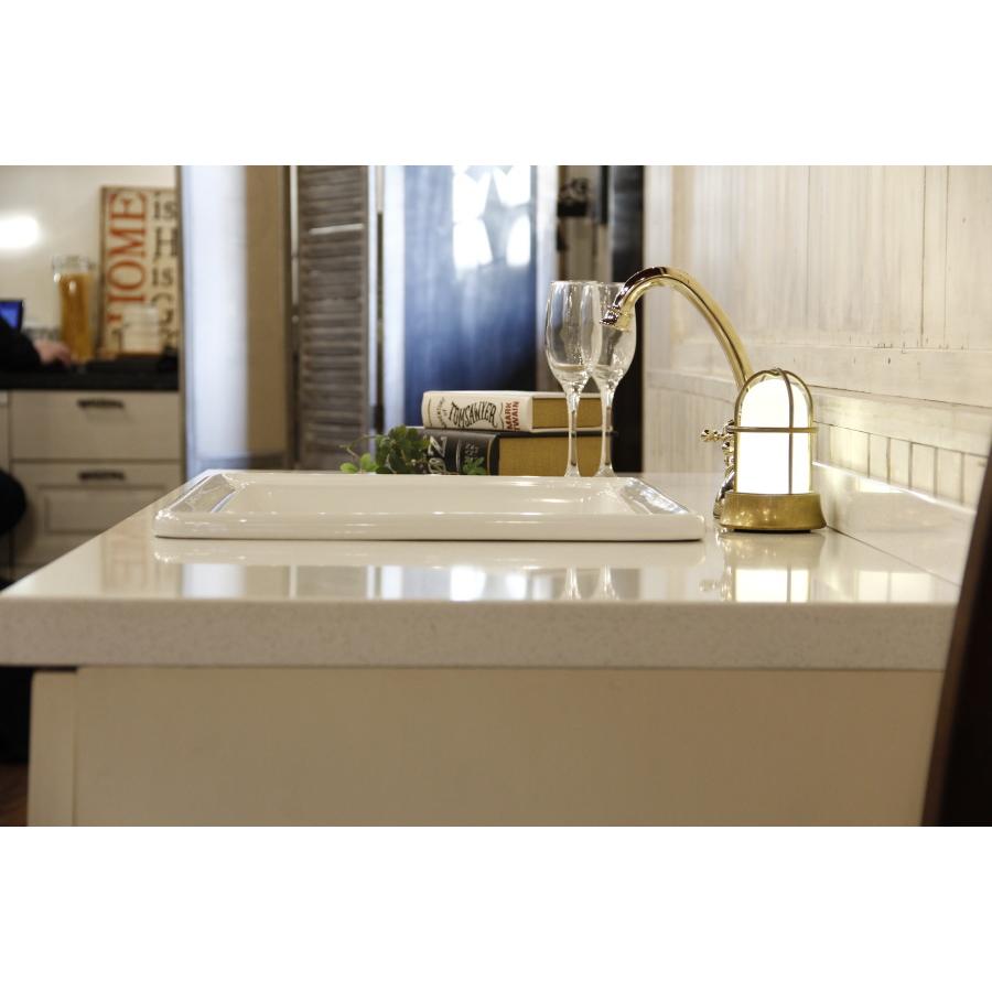 クラシック・ウォッシュキャビネット（洗面台W1490） 洗面台 洗面化粧台 ドレッサー カントリー家具 オーダー家具 手作り 日本製 サイズ ...