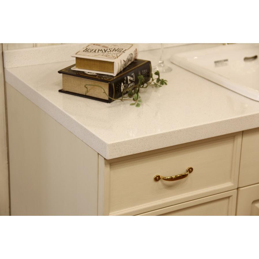 クラシック・ウォッシュキャビネット（洗面台W1490） 洗面台 洗面化粧台 ドレッサー カントリー家具 オーダー家具 手作り 日本製 サイズ ...