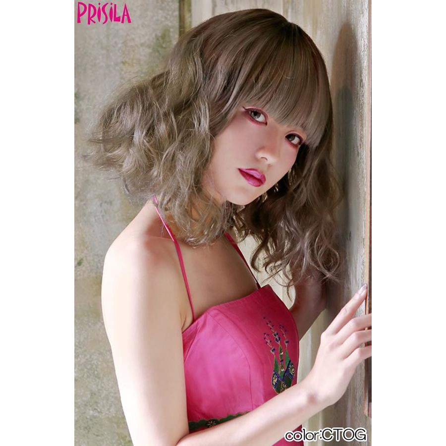 ウィッグ カラーウィッグ フルウィッグ グラデーションカラーウィッグ ハニーウェーブボブ CTA-103 (送料無料) プリシラ PRISILA : キャンディコムウェア - 通販 ...
