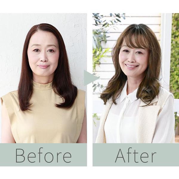 プリシラ プレミアム白髪隠しウィッグ (ふんわりロングタイプ) ST-010 (送料無料) PRISILA 部分ウィッグ ロング カバーピース ヘアピース ウィック ウイッグ : キャンディ ...