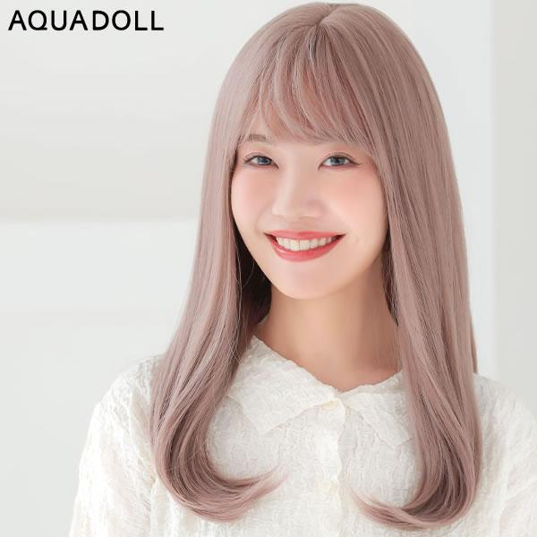 AQUADOLL 選べるおまけ付き アクアドール フルールロング[wg339] (送料無料) ウィッグ ロング ミディアム フルウィッグ カール 自然 ストレート ウイッグ : キャンディコム ...