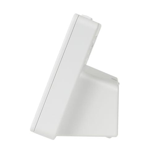 MAG(マグ) 目覚まし時計 温度計 カレンダー デジタル ブリム バックライト スヌーズ機能付き ホワイト T-779A WH-Z : s-b0cq7y62rr-20240523 ...