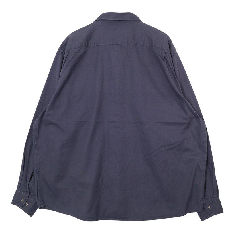 Wrangler ラングラー 長袖コットンシャツ 無地 メンズUS-3XL ネイビー系 hsc-0042n : 古着屋Canopus - 通販 - Yahoo!ショッピング
