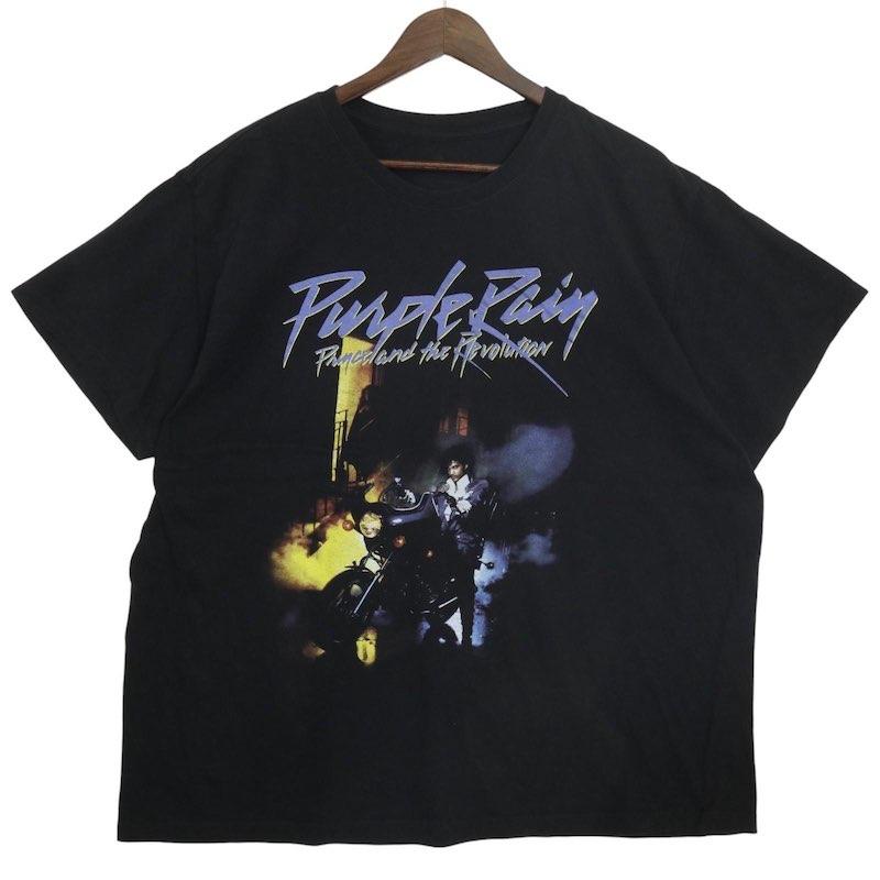 Prince プリンス クルーネック 半袖プリントTシャツ メンズUS-2XL ブラック ロック ミュージック hsc-0327n : 古着屋 ...