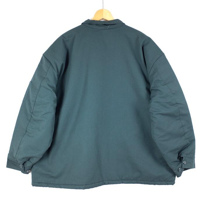 特大 Softwear ジップアップ ワークジャケット メンズUS-3XL Regularサイズ キルティングライナー ダークグリーン ビンテージ jk-3112 : 古着屋Canopus ...