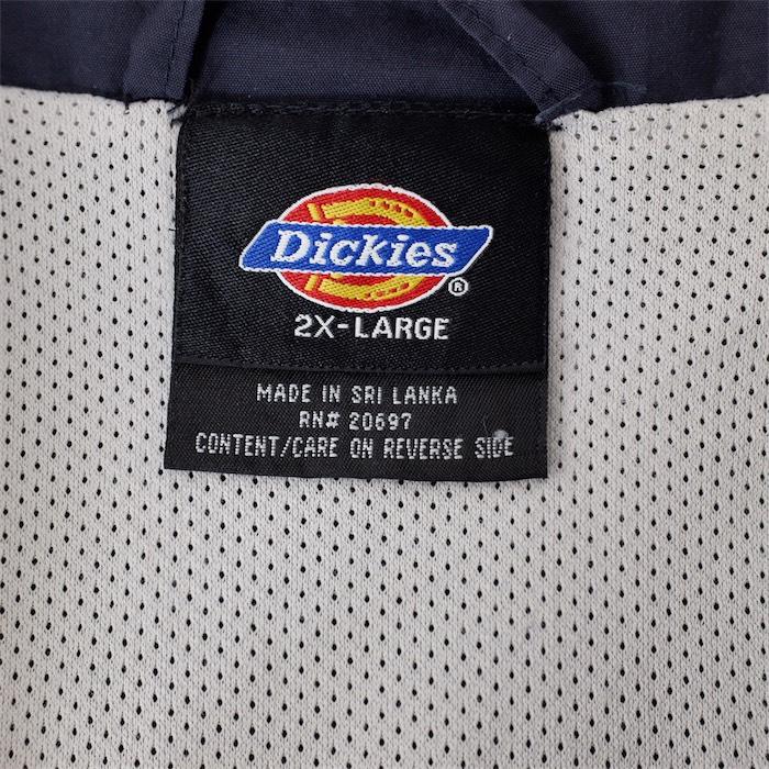 Dickies ディッキーズ ナイロンワークジャケット メンズUS-2XLサイズ ダークグレー 企業刺繍 リフレクター付き jk-3154 : 古着屋Canopus - 通販 - Yahoo ...