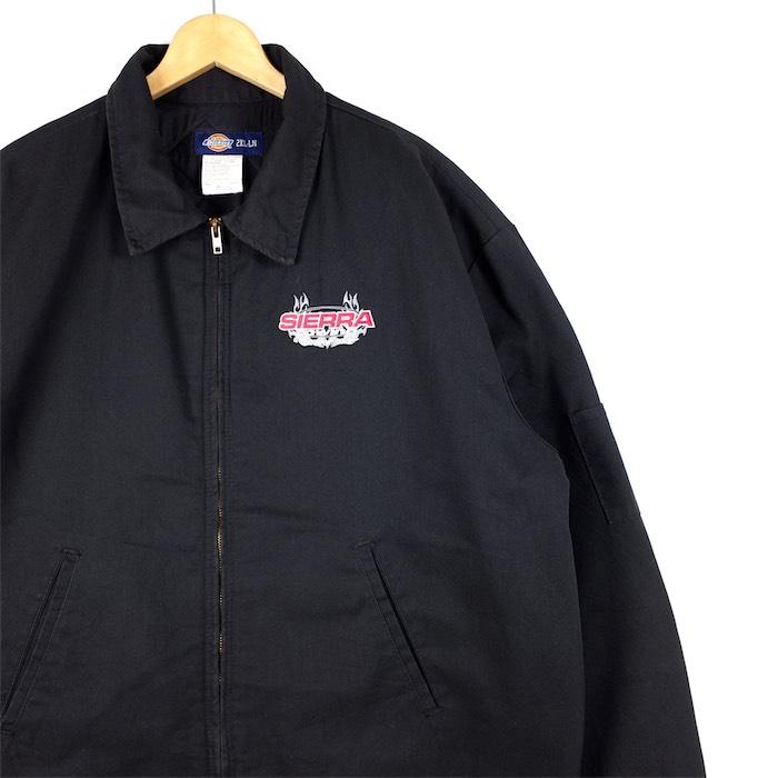 Dickies ディッキーズ アイゼンハワージャケット ワークジャケット キルティングライナー メンズUS-2XLサイズ 刺繍 ブラック jk-3198 : 古着屋Canopus - 通販 ...