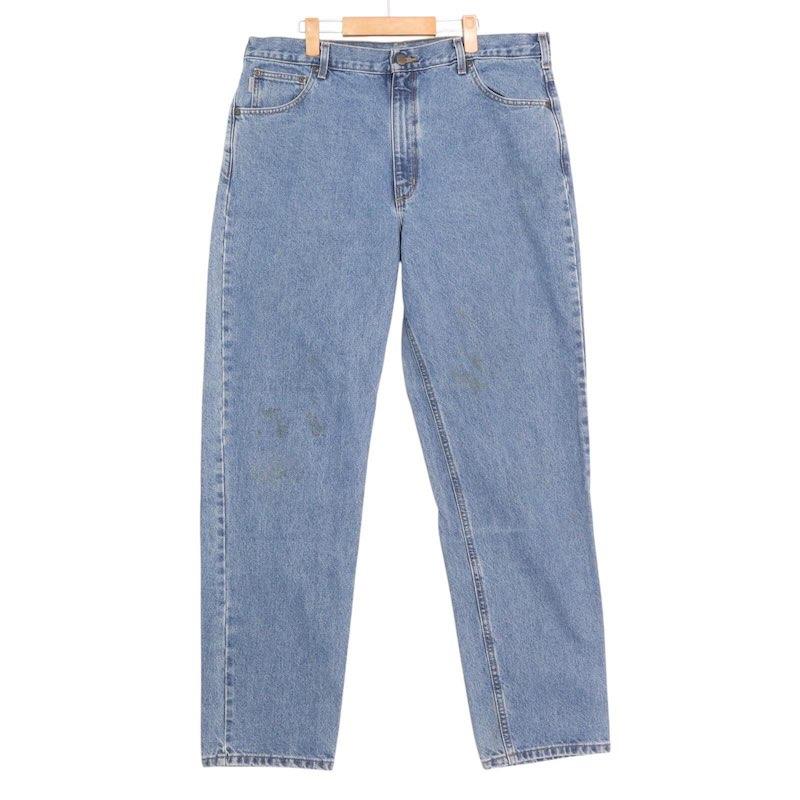 Carhartt カーハート B17 STW 5ポケットデニムパンツ 古着 メンズW40/L34 ブルーデニム系 pc-0434 : 古着屋Canopus - 通販 - Yahoo!ショッピング