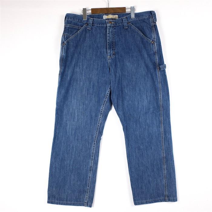 Lee DUNGAREES リー ダンガリーズ デニムペインターパンツ ライトオンス メンズW38 L30 ブルー ワーク ストレート pt-1131 : 古着屋Canopus - 通販 ...