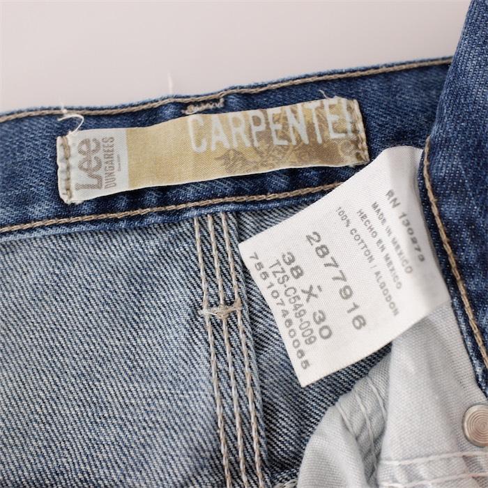 Lee DUNGAREES リー ダンガリーズ デニムペインターパンツ ライトオンス メンズW38 L30 ブルー ワーク ストレート pt-1131 : 古着屋Canopus - 通販 ...