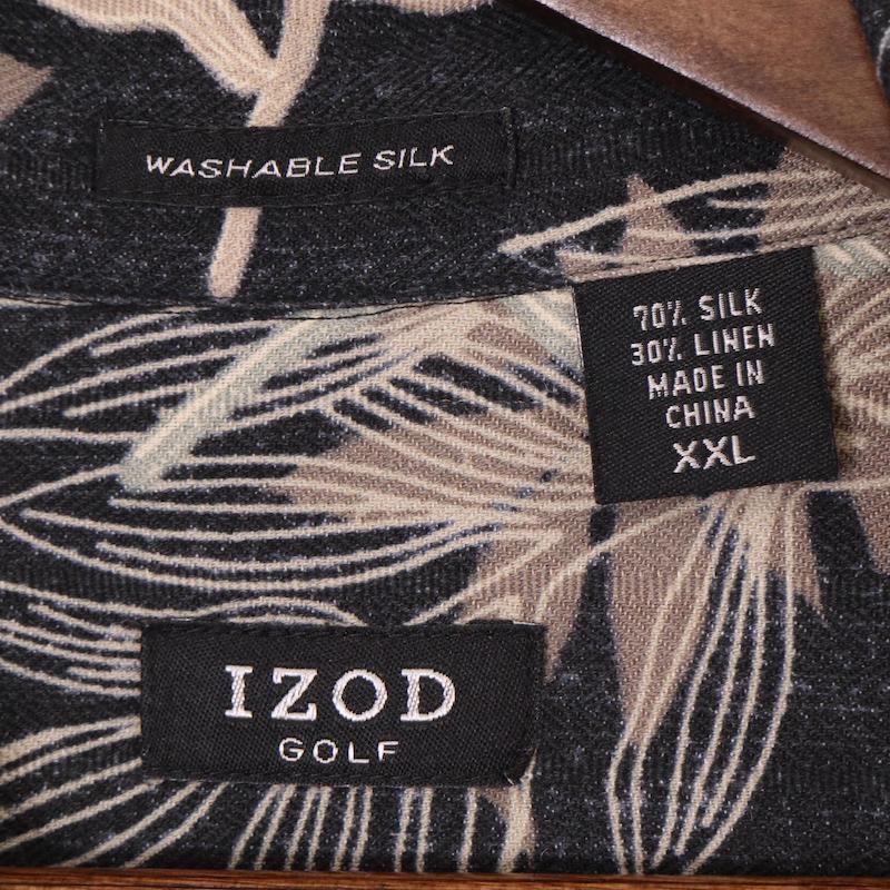 IZOD GOLF 半袖ポロシャツ ボックスシルエットメンズUS-2XLサイズ ブラック系 sc-0174n : sc-0174n : 古着屋Canopus - 通販 - Yahoo!ショッピング